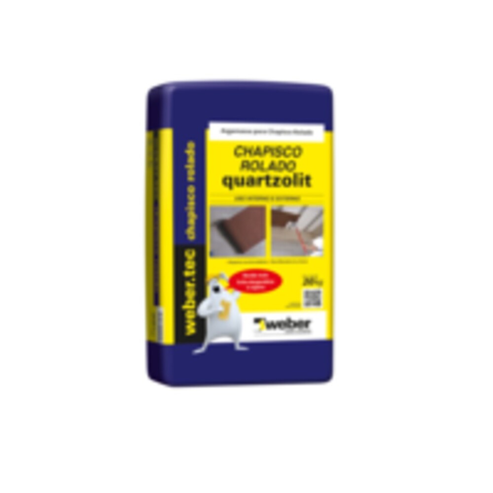 weber.tec chapisco rolado quartzolit