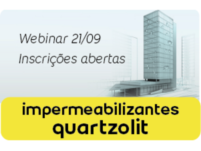 Impermeabilizantes quartzolit apresentam webinar