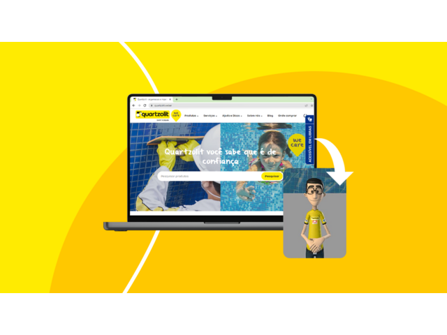 Hand Talk - A nova ferramenta que tornou o site da Quartzolit muito ...