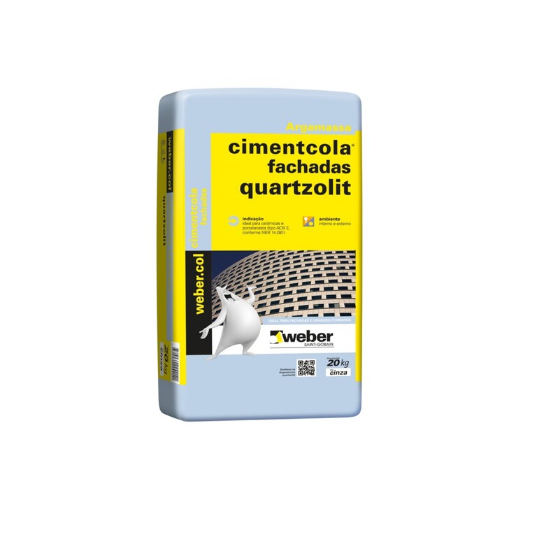 argamassa cimentcola fachadas quartzolit